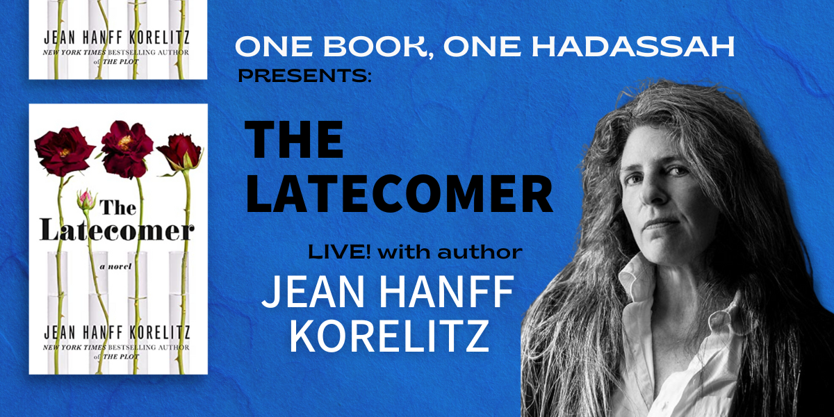 Jean Hanff Korelitz, Author of 'The Latecomer' - Hadassah Magazine